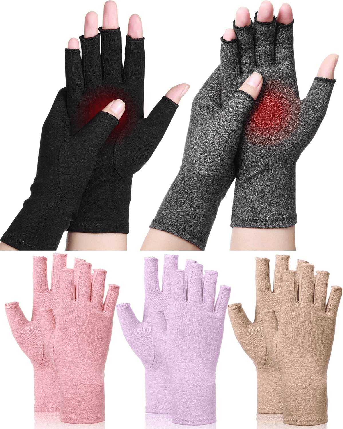 Arthritis Gloves Relieve Pain from Rheumatoid, RSI,Carpal Tunnel, Hand ...