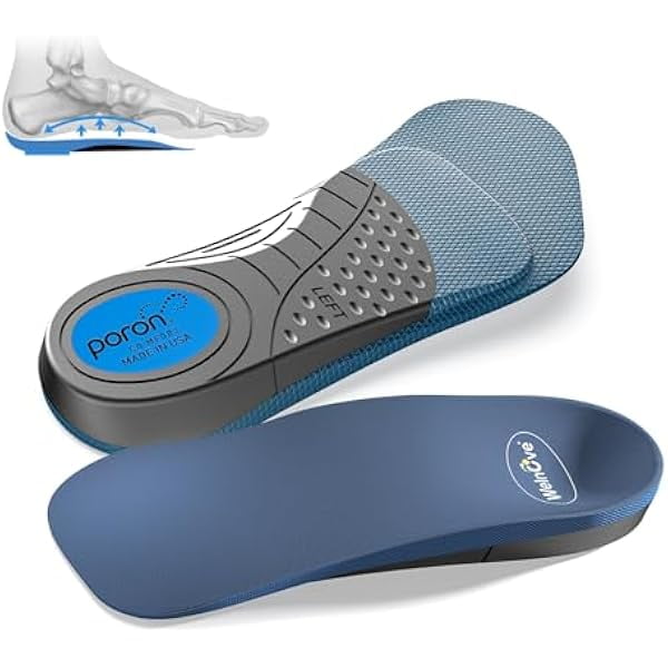 Arthritis Support Insert Insoles for Men - (FSA&HSA) Welnove Reinforced ...