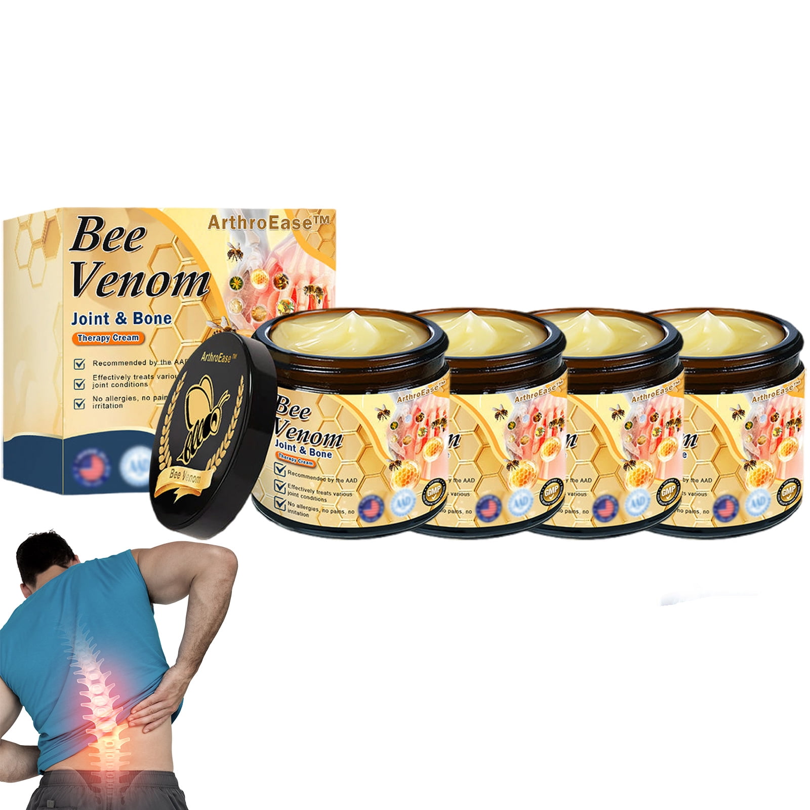 ArthroEase Bee fluid Joint Cream - Advanced Joint Bone Cream, Specially ...