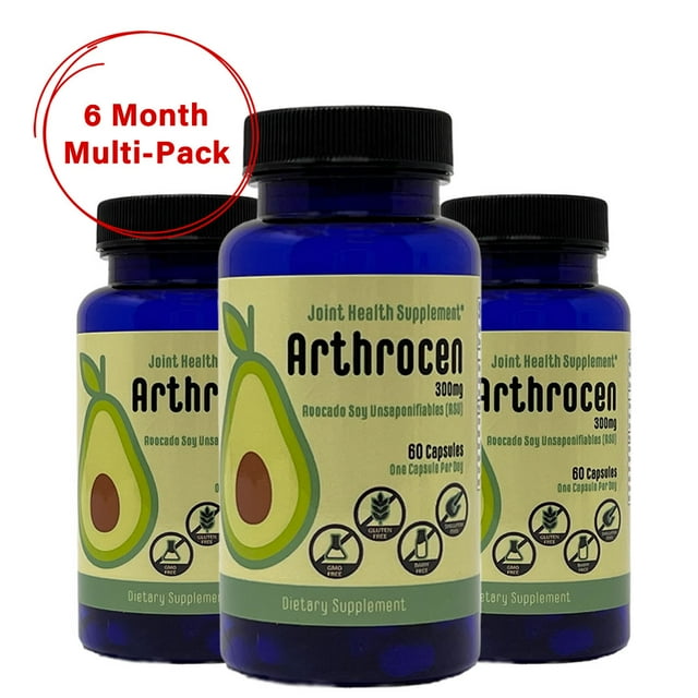 Free Shipping! Arthrocen Joint Health Supplement, 300Mg Avocado Soy ...