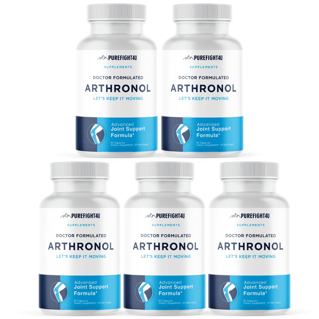 Arthronol Capsules, Advanced Joint Support Formula-5 Bottles - Walmart.com