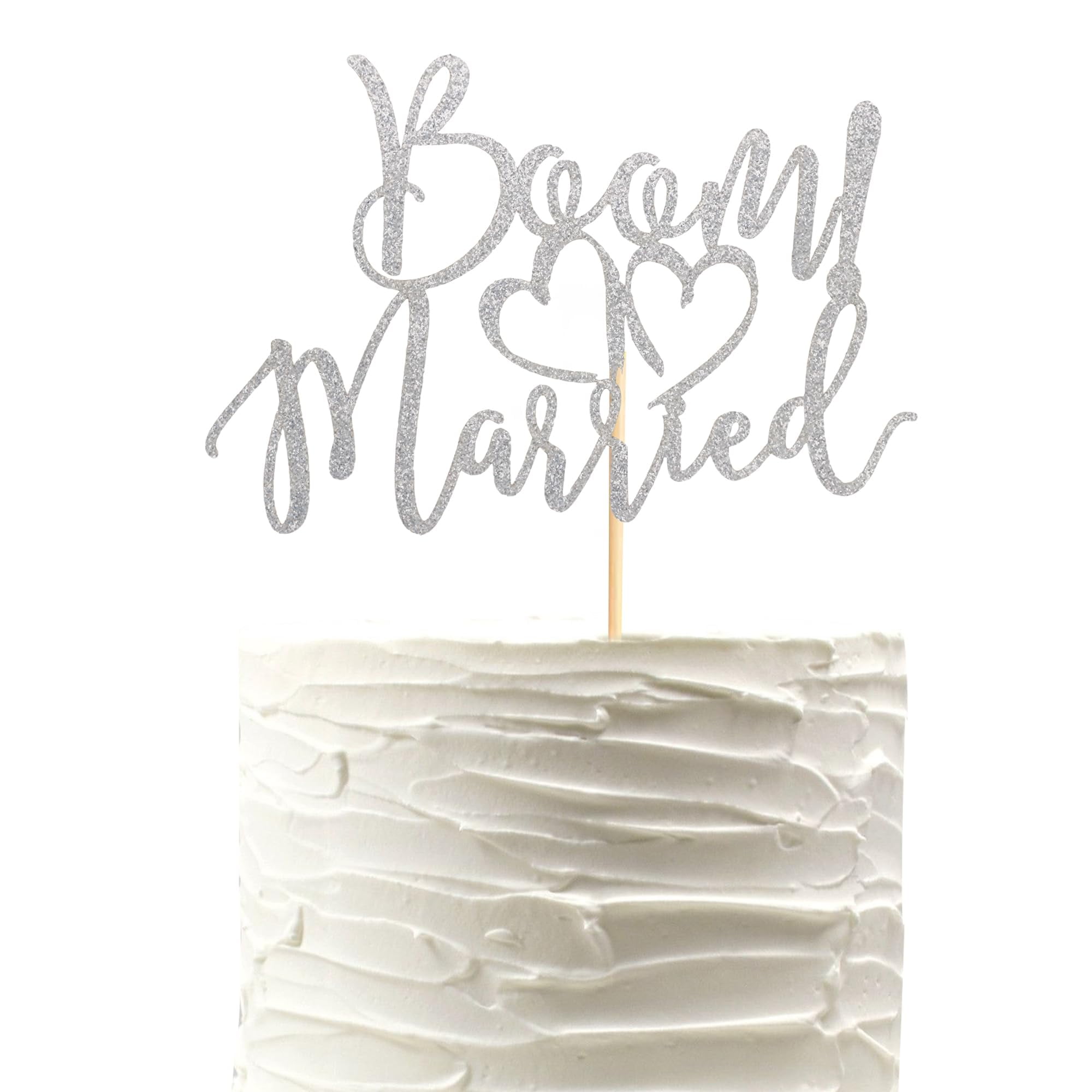 Arthsdite BOOM! Married Wedding Cake Topper, BSL1 Funny Cake Topper ...