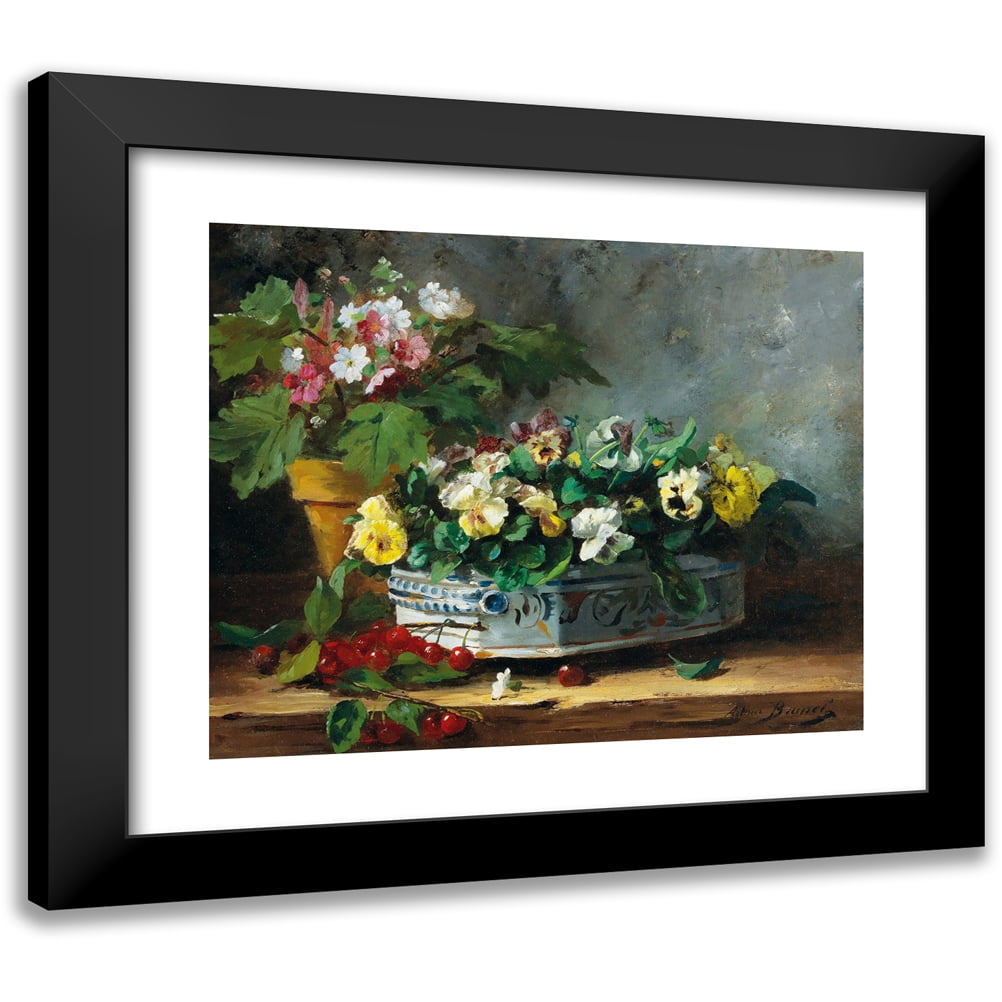 Arthur-Alfred Brunel de Neuville 14x12 Black Modern Framed Museum Art ...
