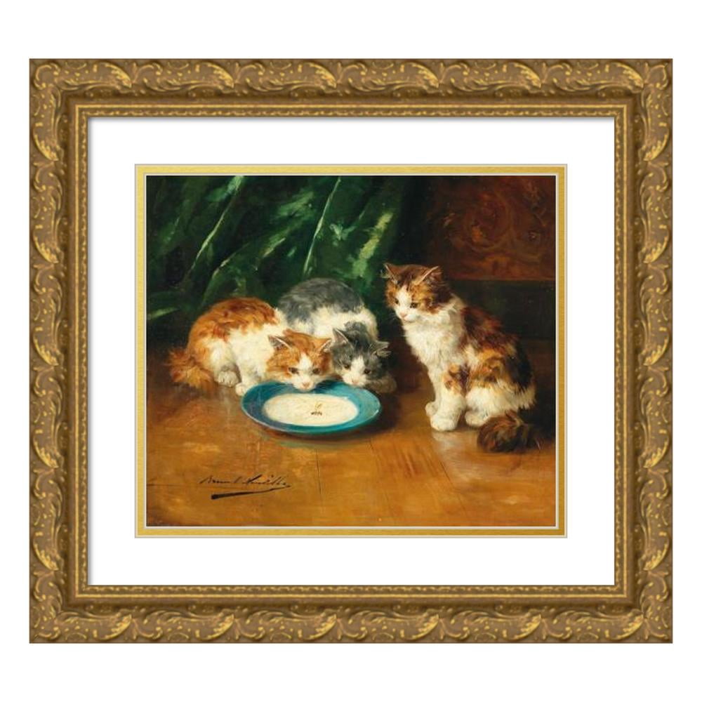 Arthur-Alfred Brunel de Neuville 14x12 Gold Ornate Wood Frame and ...