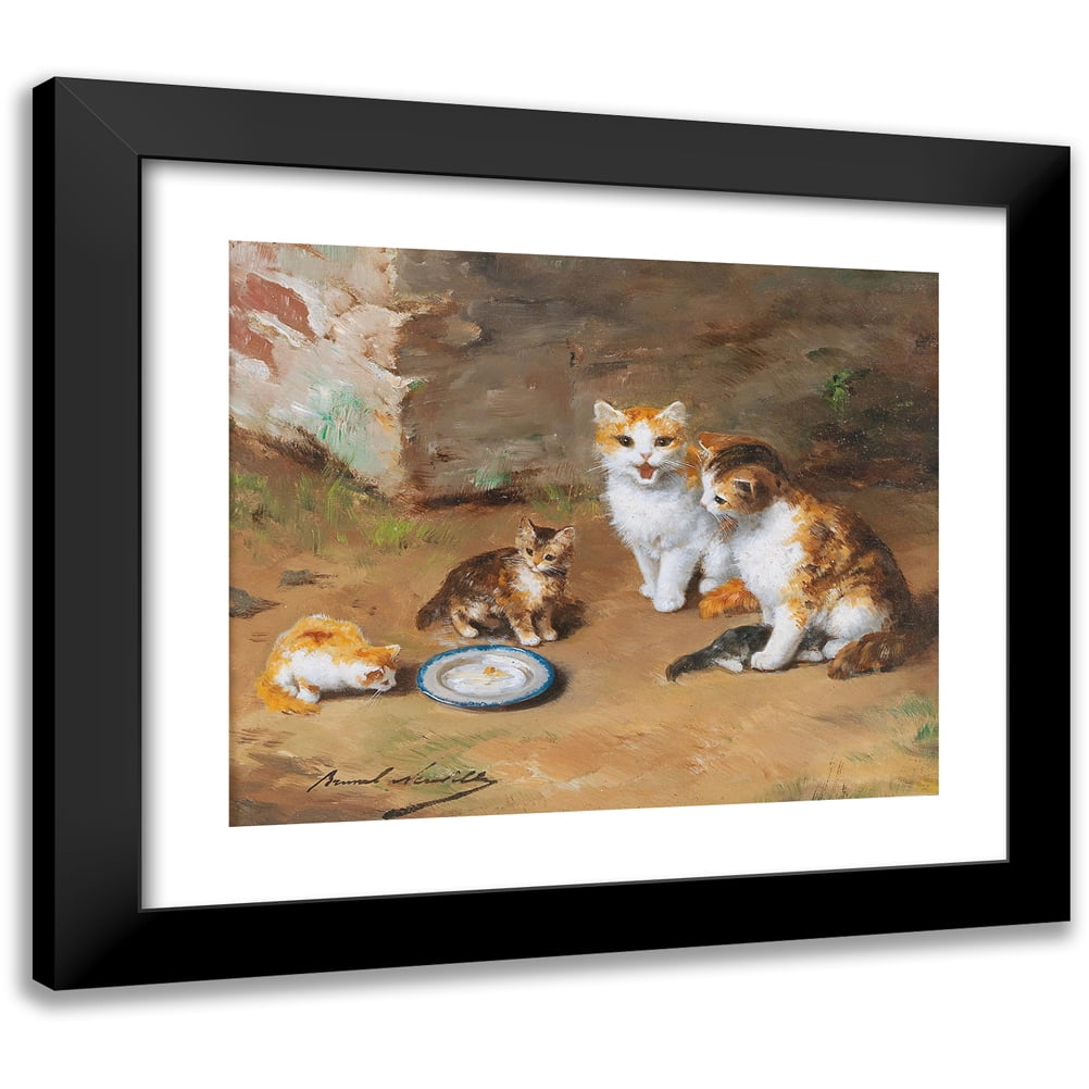 Arthur-Alfred Brunel de Neuville 17x15 Black Modern Framed Museum Art ...