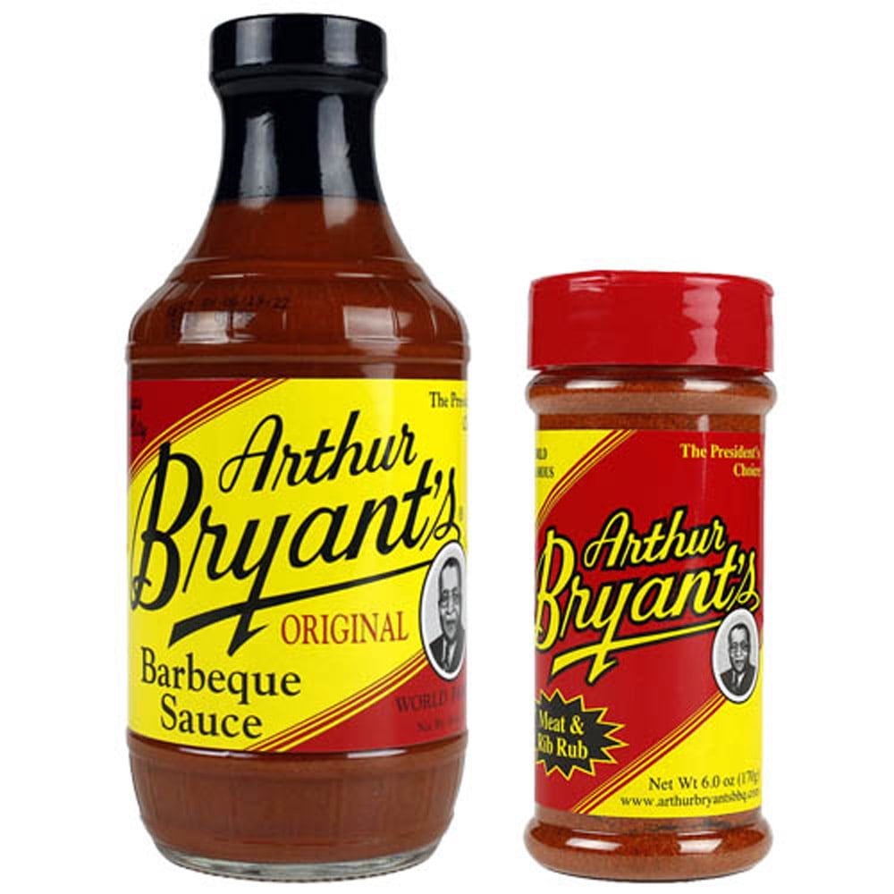 Arthur Bryant's Original Barbeque Sauce & Meat Rib Dry Rub Competition ...
