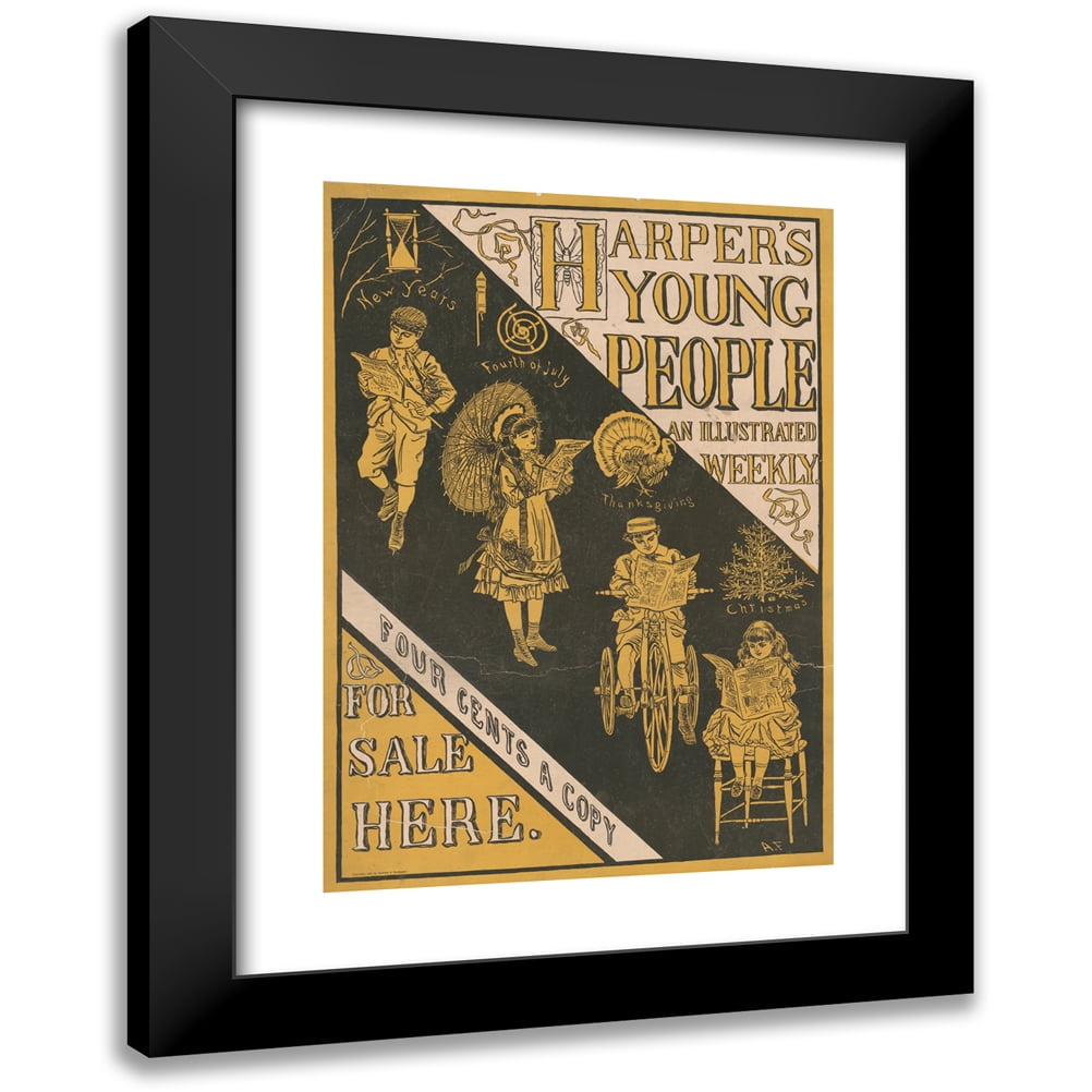 Arthur Burdett Frost 11x14 Black Modern Framed Museum Art Print Titled ...