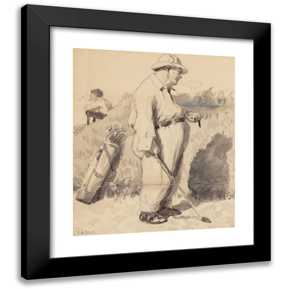 Arthur Burdett Frost 12x14 Black Modern Framed Museum Art Print Titled ...