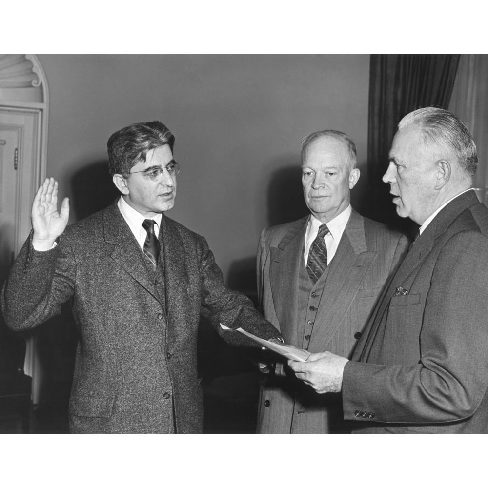 Arthur Burns Sworn In As A Member Of The President'S Council Of ...
