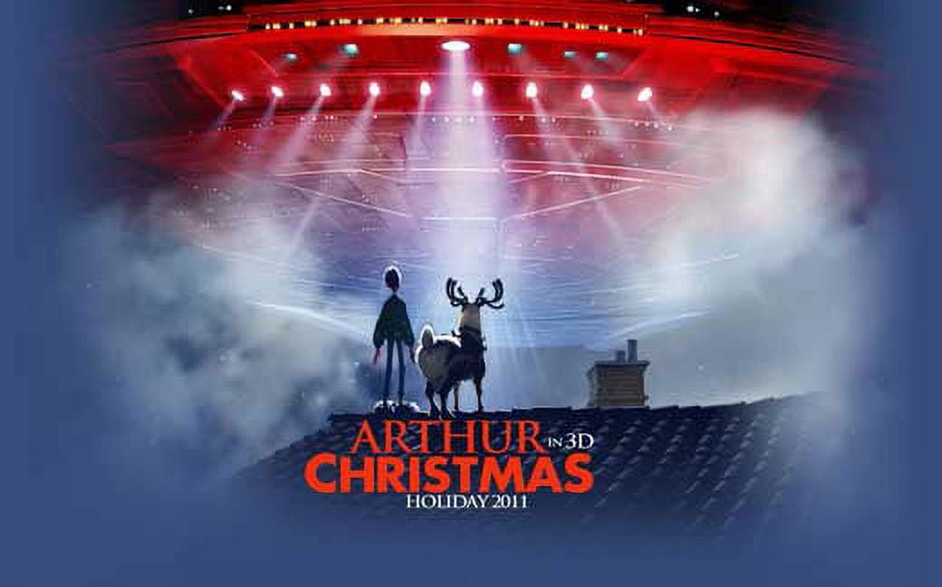 Arthur Christmas - movie POSTER (Style B) (11" x 17") (2010) - Walmart.com