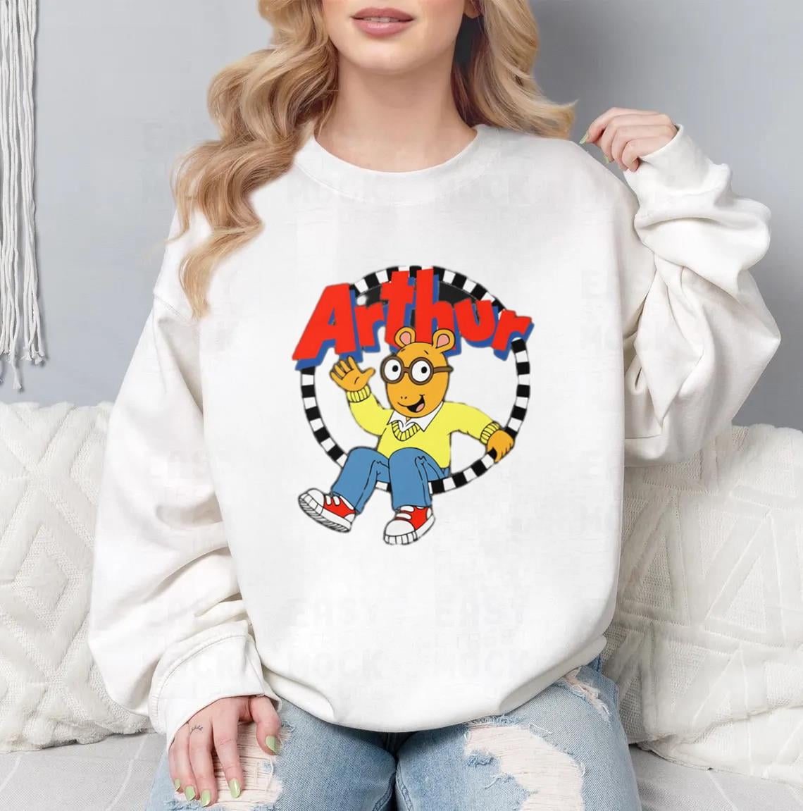 Arthur Classic Cartoon Nostalgia Iconic Graphic T-Shirt, for men ...