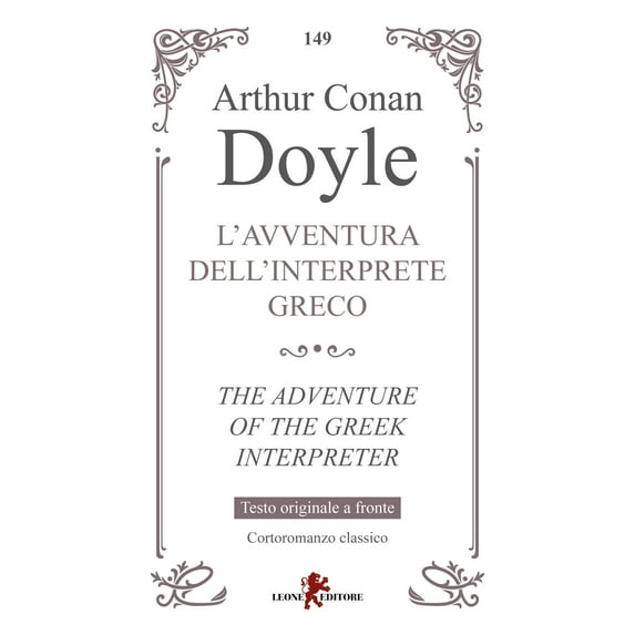 Arthur Conan Do L'avventura dell'interprete greco-The adventure of the ...
