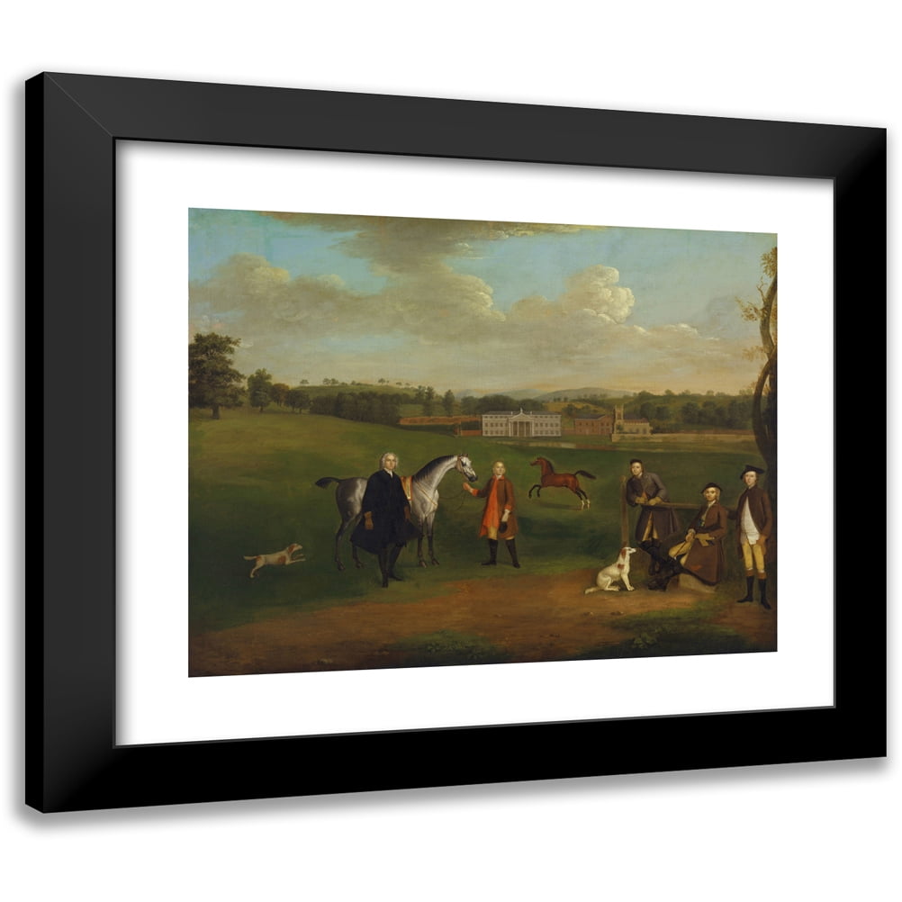Arthur Devis 14x12 Black Modern Framed Museum Art Print Titled - Leak ...