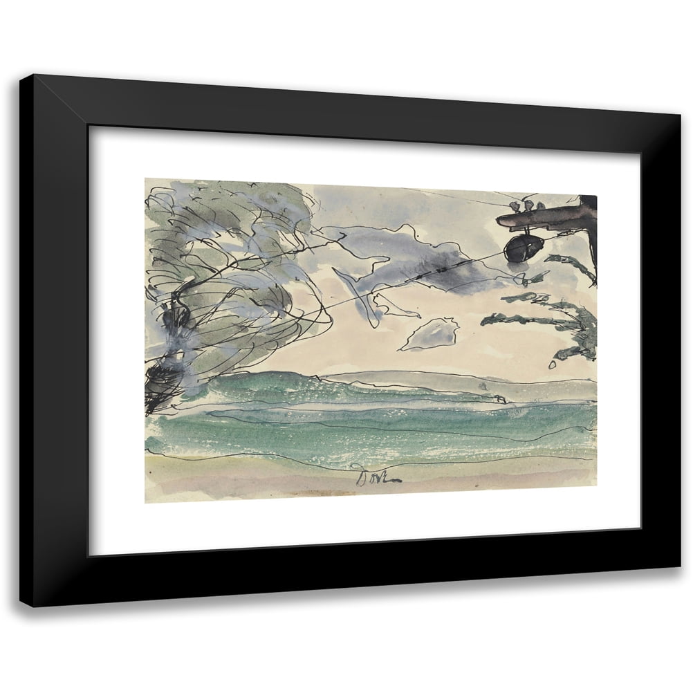 Arthur Dove 14x11 Black Modern Framed Museum Art Print Titled - Seneca ...
