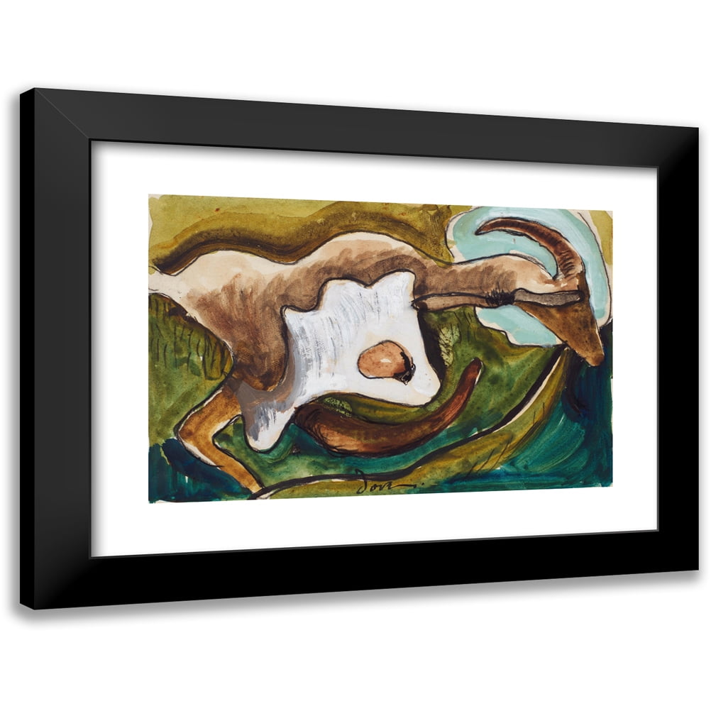Arthur Dove 18x13 Black Modern Framed Museum Art Print Titled - Study ...