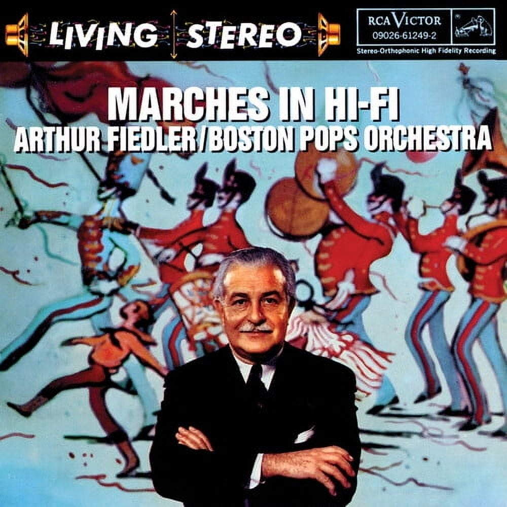 Arthur Fiedler - Marches in Hi-Fi - Music & Performance - CD - Walmart.com