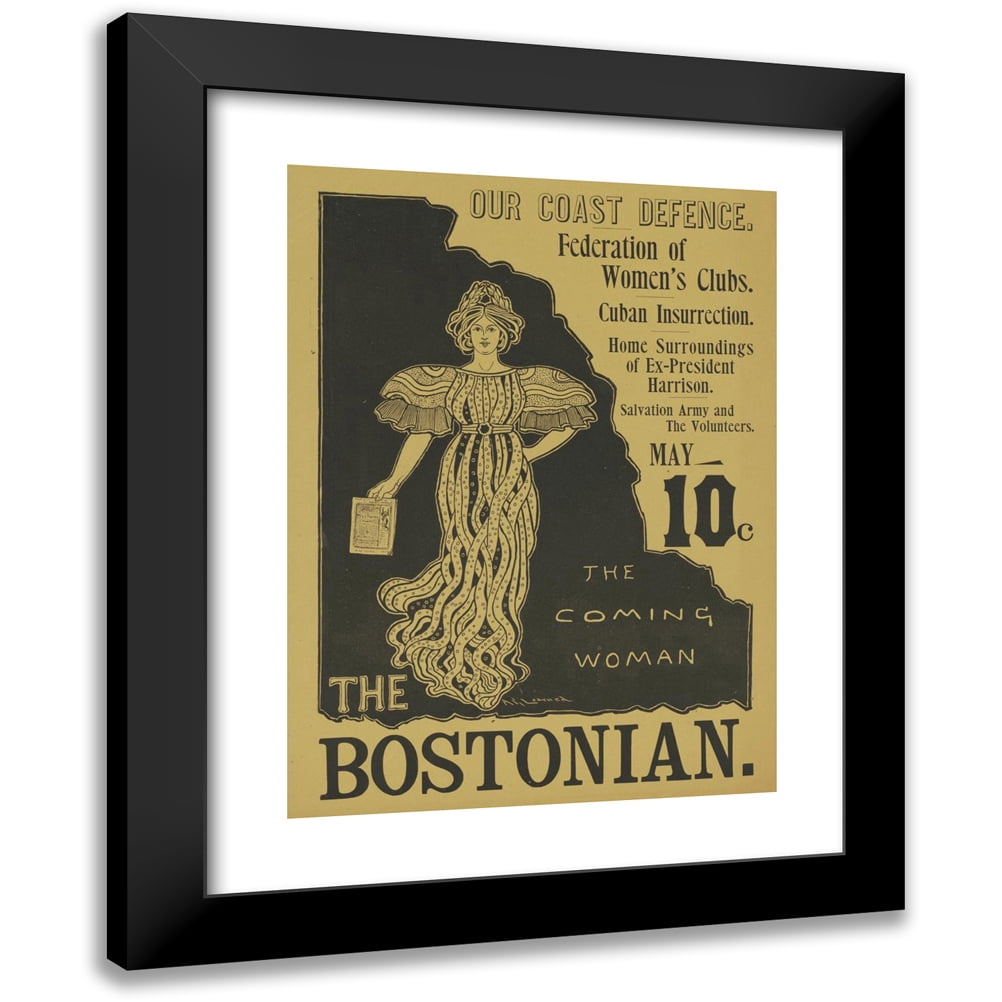 Arthur Garfield Learned 11x14 Black Modern Framed Museum Art Print ...