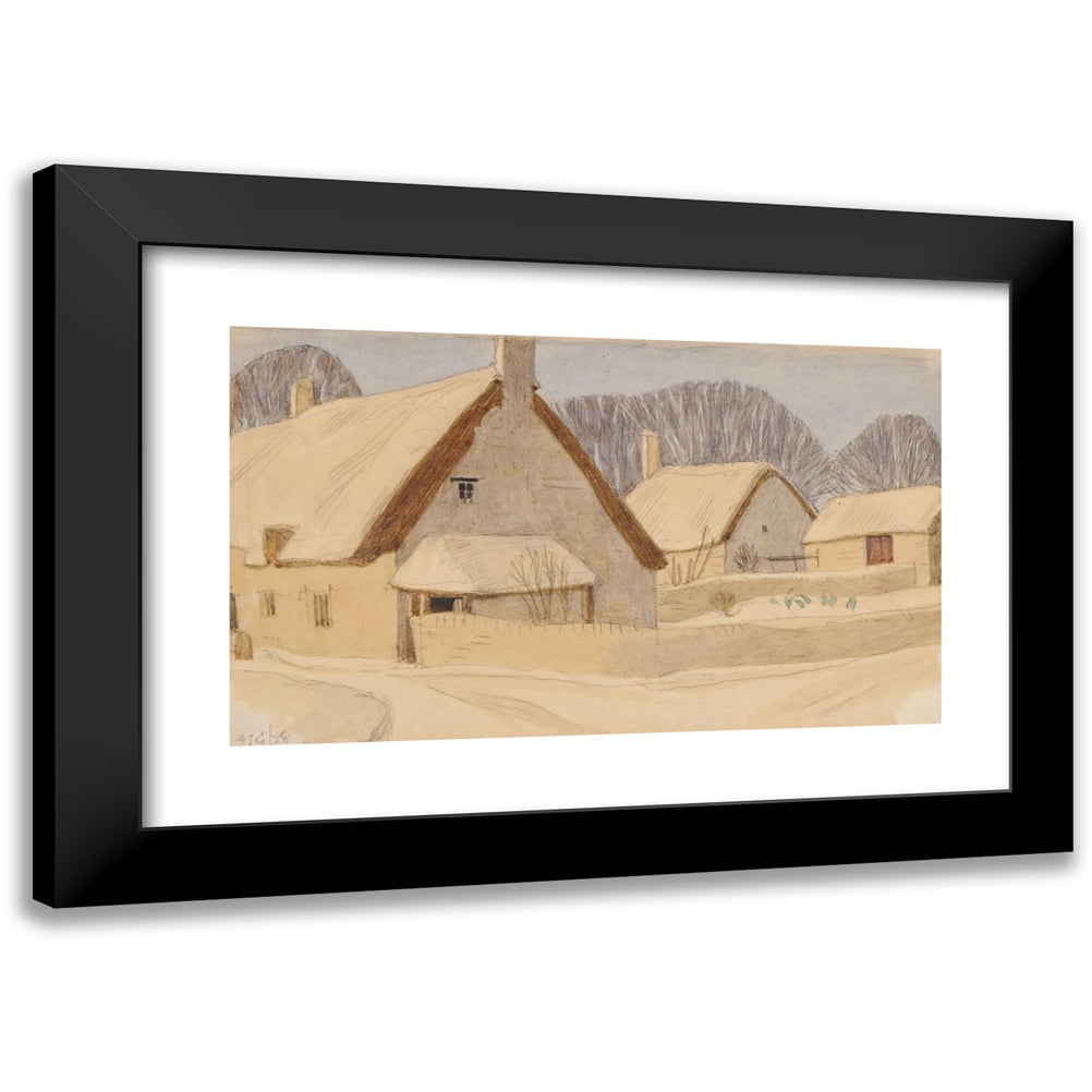Arthur Joseph Gaskin 14x10 Black Modern Framed Museum Art Print Titled ...