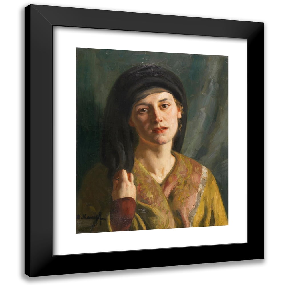 Arthur Kampf 15x18 Black Modern Framed Museum Art Print Titled ...