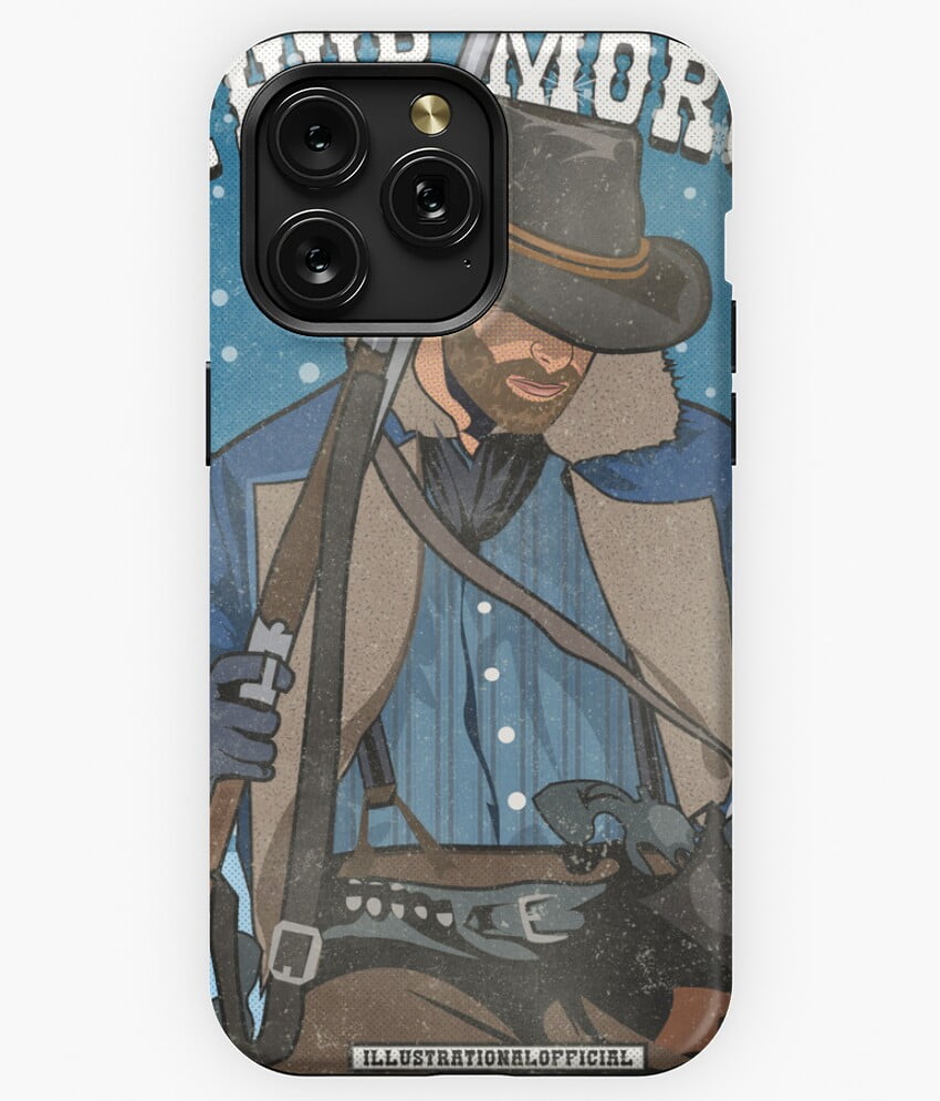 Arthur Morgan Comic Book Style RDR2 Fan Art A5575 Phone Case for iPhone ...