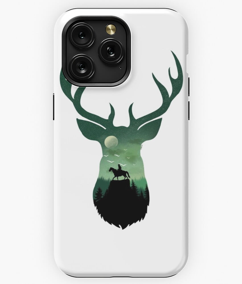 Arthur Morgan Deer Stag Landscape RDR2 Fan Art A5549 Phone Case for ...