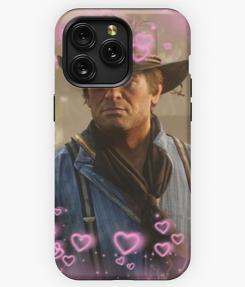 Arthur Morgan Hearts RDR2 Art M2526 Phone Case for iPhone 17 16 15 14 ...