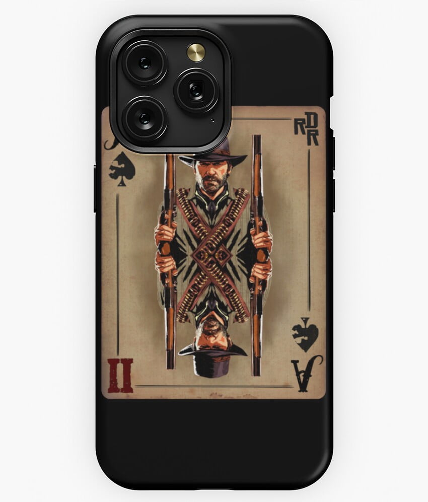 Arthur Morgan RDR2 Card Art M2544 Phone Case for iPhone 17 16 15 14 13 ...