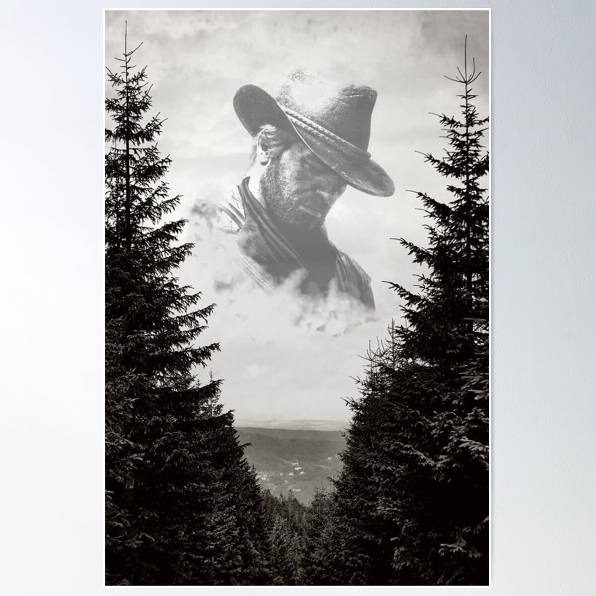 Arthur Morgan Rdr2 Poster Wall Art, Modern Wall Decor For Living Room ...