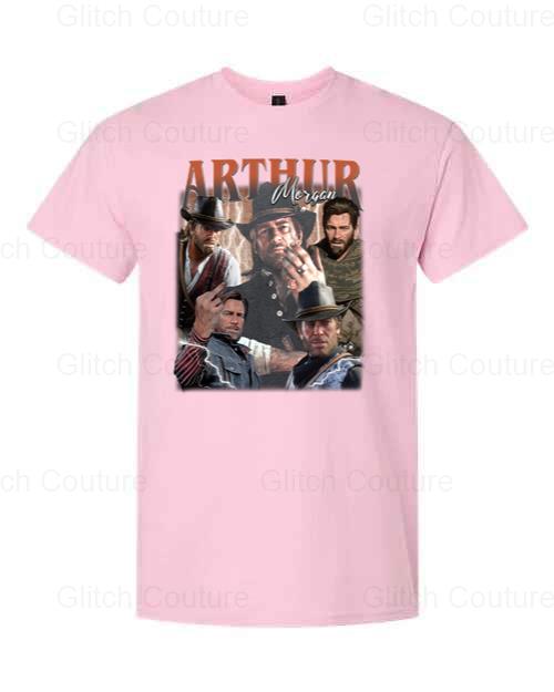Arthur Morgan Red Dead Redemption Legendary Game Iconic Character Tee ...