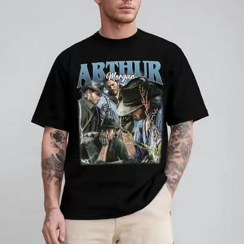 Arthur Morgan Vintage T Shirt, Arthur Morgan Red Dad Redemption Shirt T ...