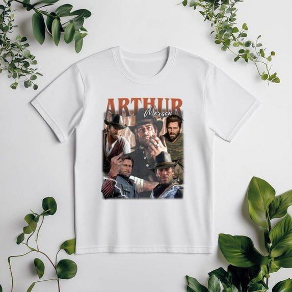 Arthur Morgan from Red Dead Redemption, Legendary Video Game T-Shirt ...