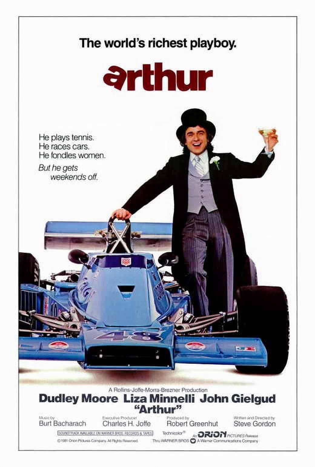 Arthur POSTER (27x40) (1981) (Style B) - Walmart.com