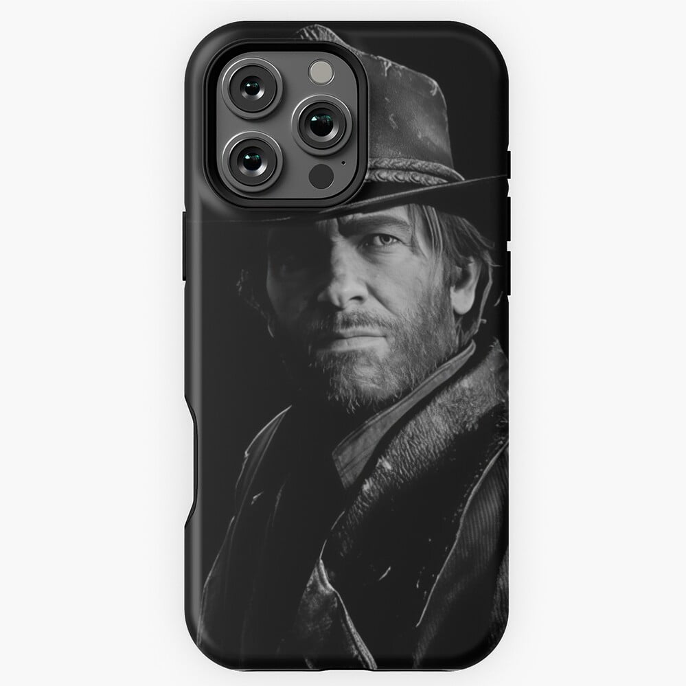 Arthur Portrait 18 Red Dead Redemption Phone Case for iPhone 16 15 14 ...