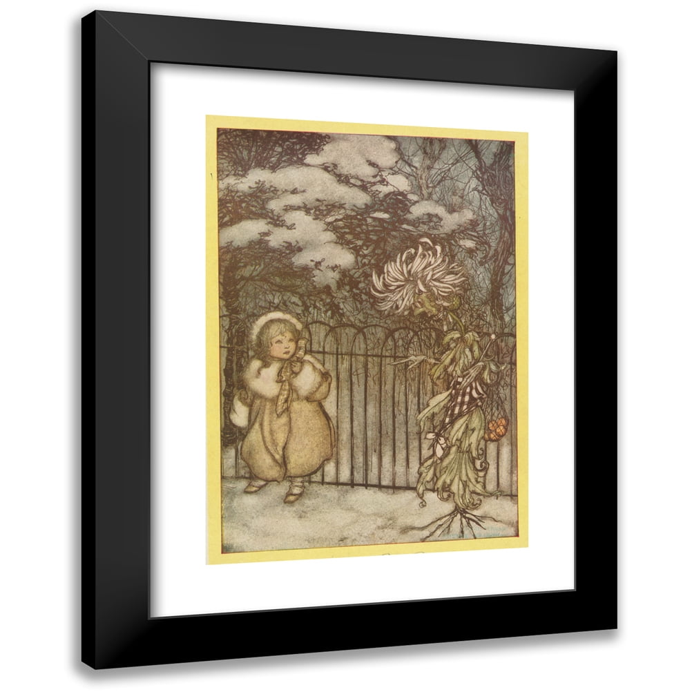 Arthur Rackham 11x14 Black Modern Framed Museum Art Print Titled - A ...