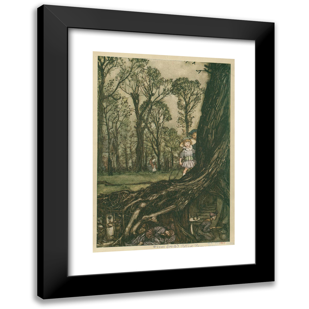 Arthur Rackham 11x14 Black Modern Framed Museum Art Print Titled ...