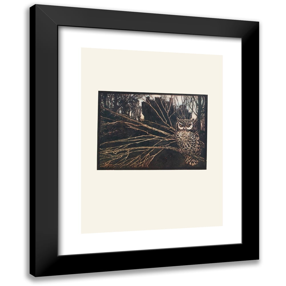 Arthur Rackham 11x14 Black Modern Framed Museum Art Print Titled - Or a ...