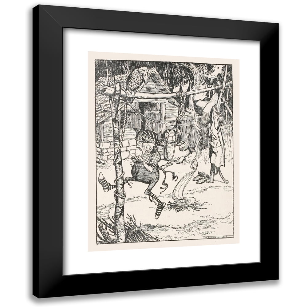 Arthur Rackham 11x14 Black Modern Framed Museum Art Print Titled ...