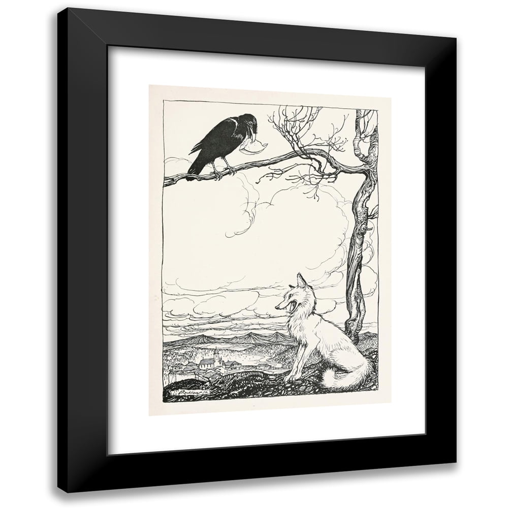 Arthur Rackham 11x14 Black Modern Framed Museum Art Print Titled - The ...