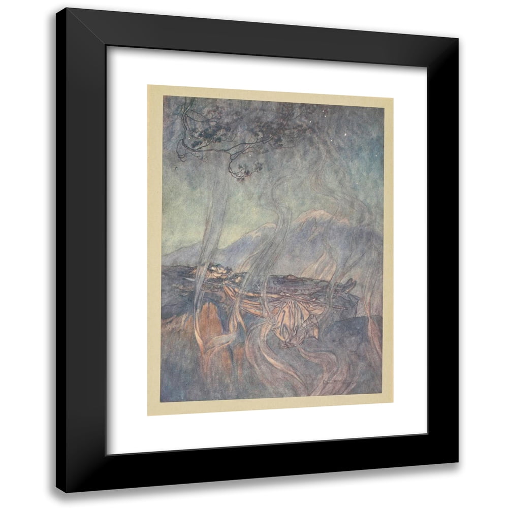 Arthur Rackham 11x14 Black Modern Framed Museum Art Print Titled - The ...