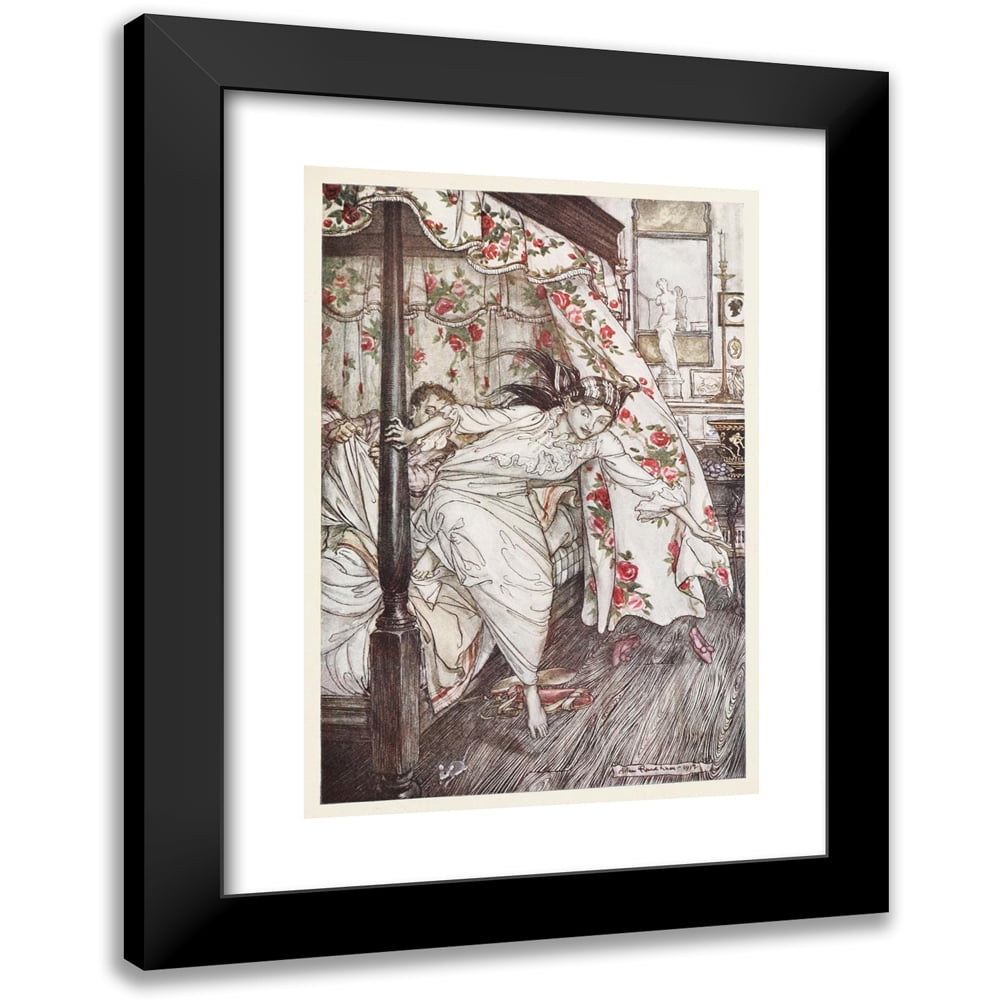 Arthur Rackham 11x14 Black Modern Framed Museum Art Print Titled ...