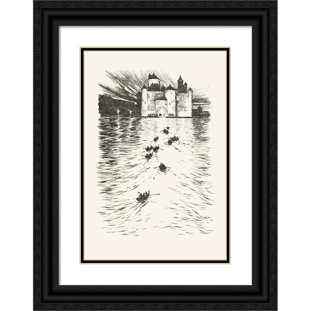 Arthur Rackham 11x14 Black Ornate Wood Framed Double Matted Museum Art ...