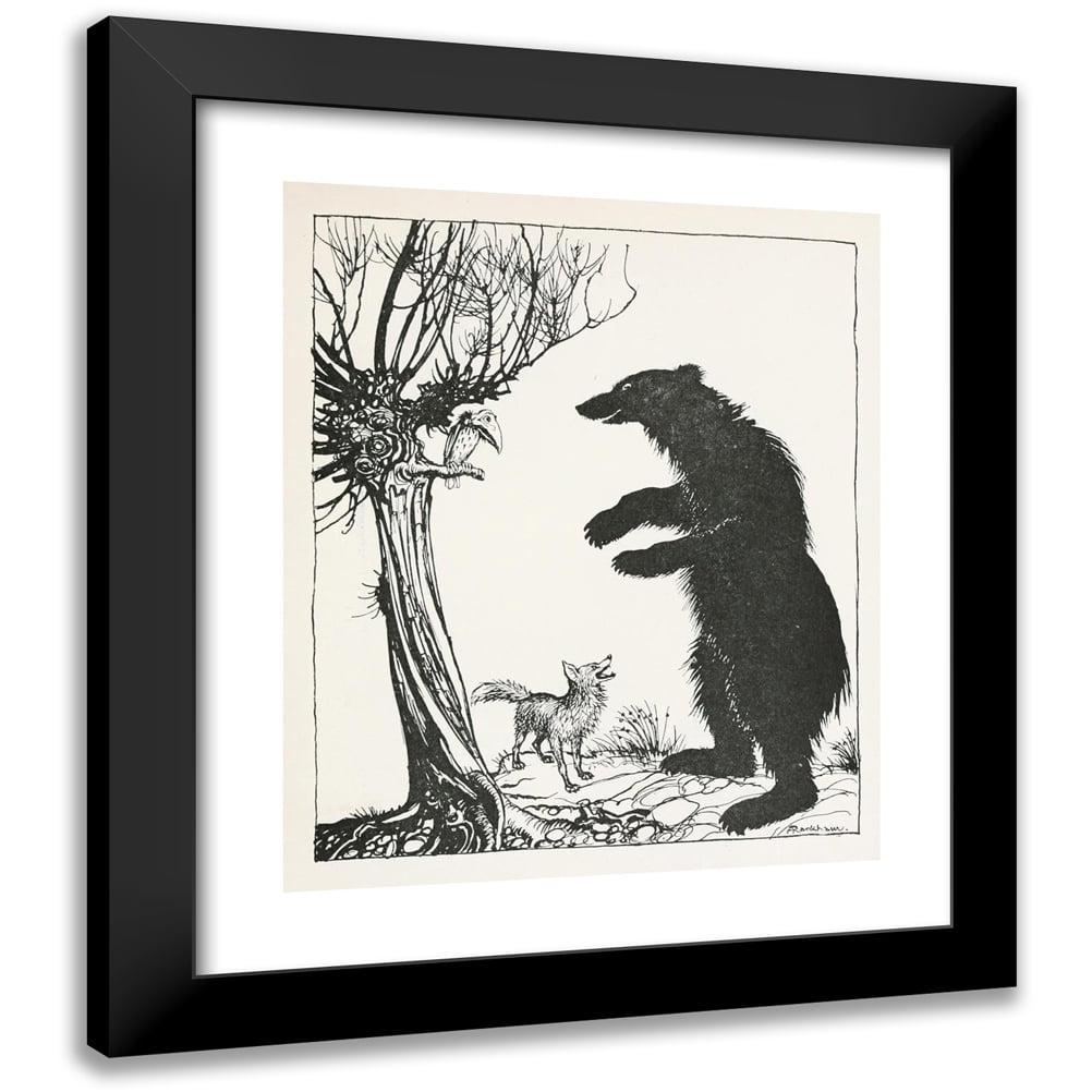 Arthur Rackham 12x14 Black Modern Framed Museum Art Print Titled - The ...