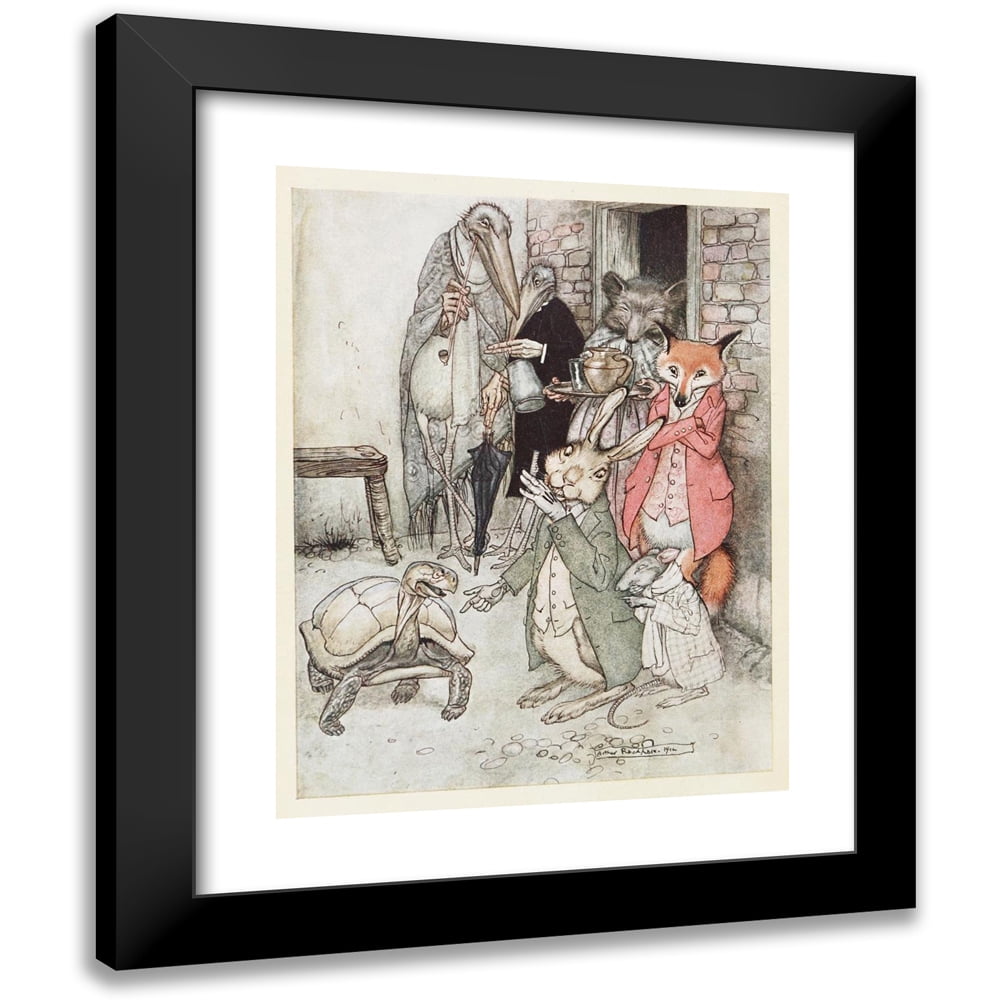 Arthur Rackham 12x14 Black Modern Framed Museum Art Print Titled - The ...
