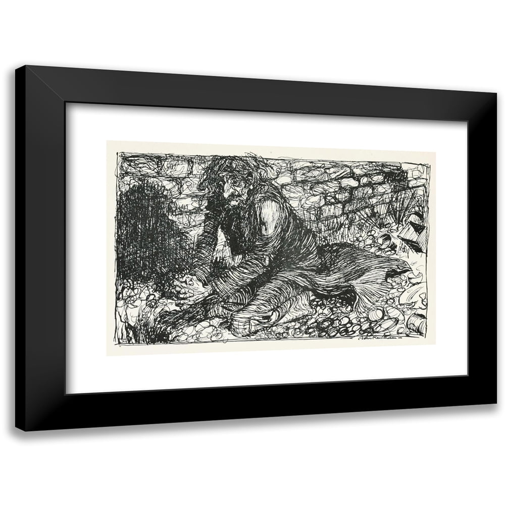 Arthur Rackham 14x11 Black Modern Framed Museum Art Print Titled - The Miser (1912) - Walmart.com
