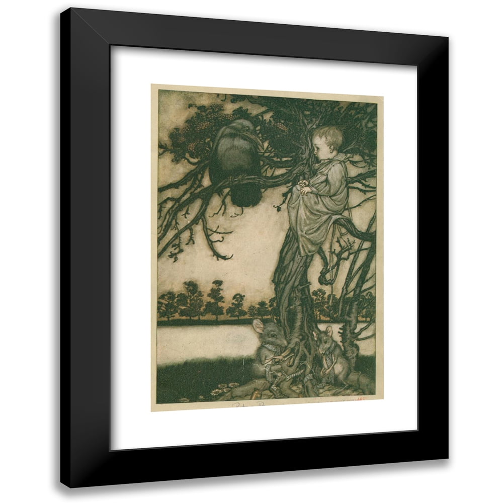 Arthur Rackham 14x18 Black Modern Framed Museum Art Print Titled - Put ...