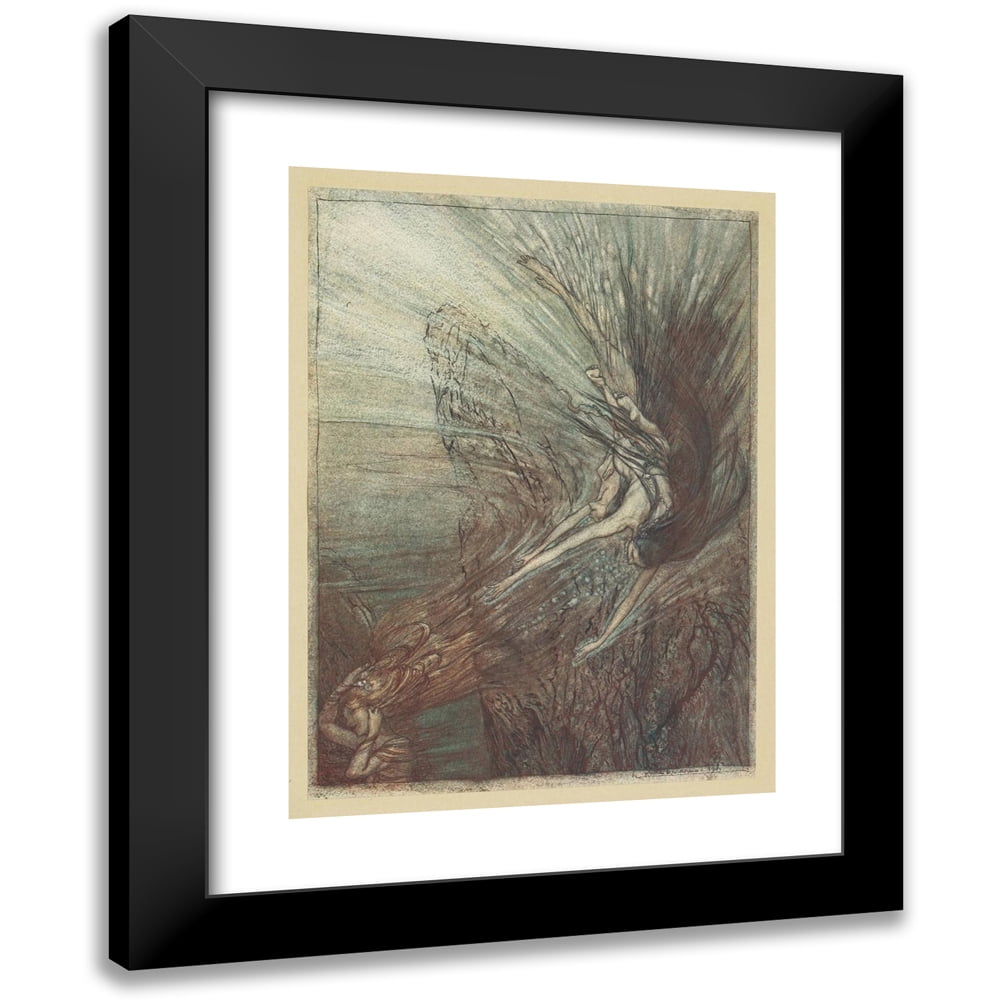 Arthur Rackham 14x18 Black Modern Framed Museum Art Print Titled - The ...