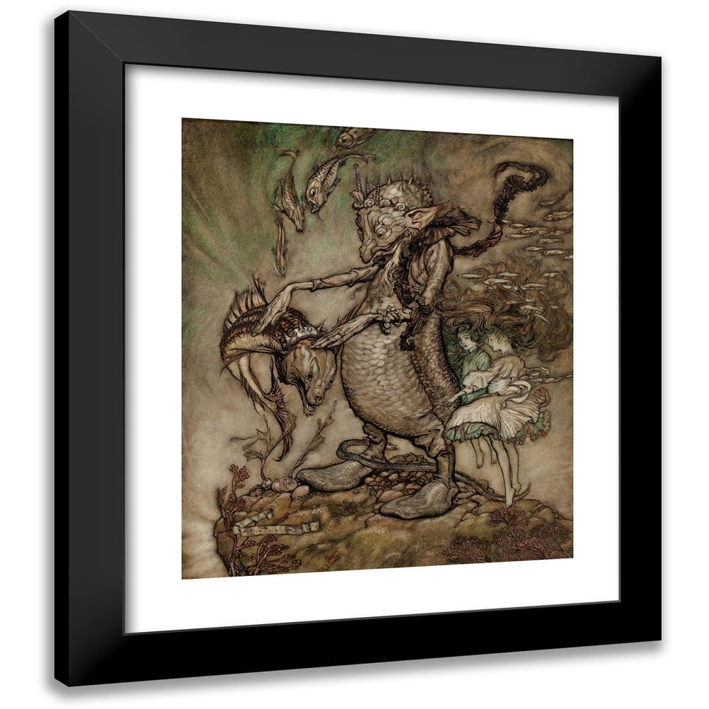 Arthur Rackham 15x17 Black Modern Framed Museum Art Print Titled - The ...