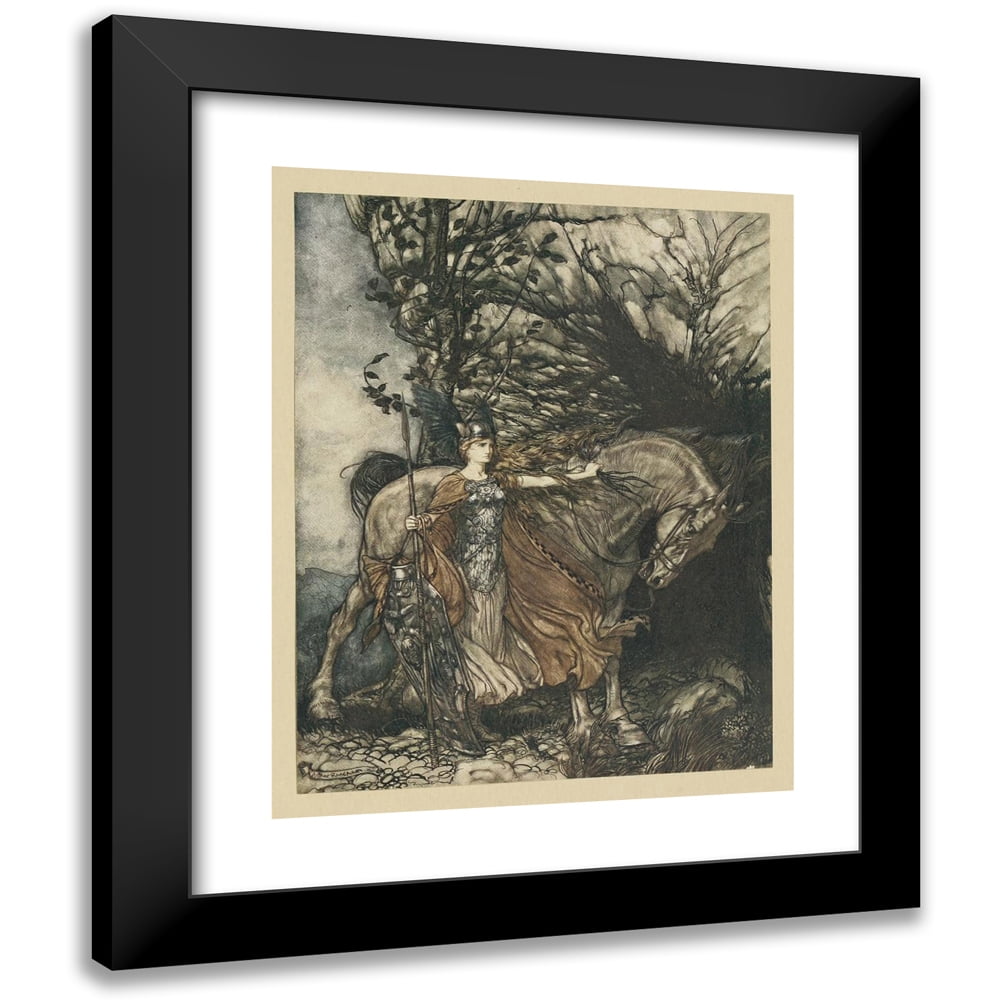 Arthur Rackham 15x18 Black Modern Framed Museum Art Print Titled ...