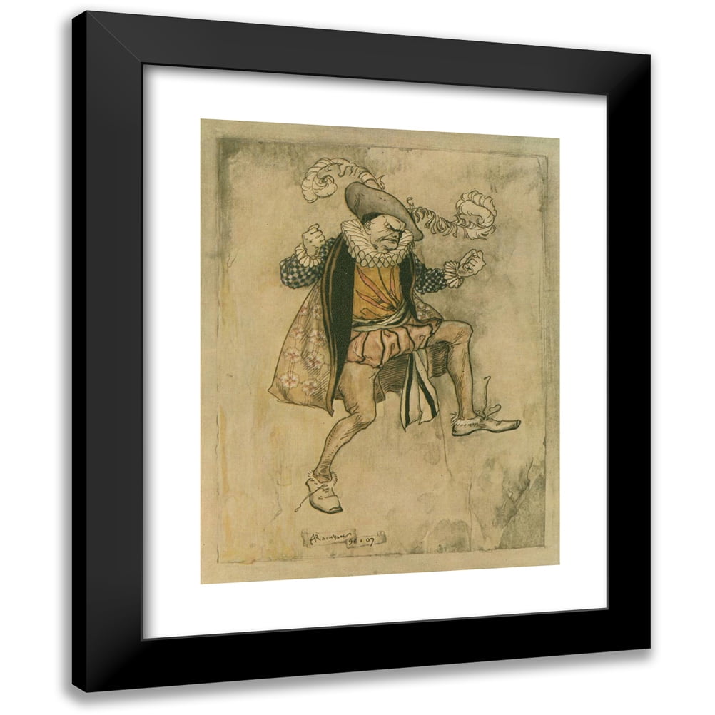 Arthur Rackham 15x18 Black Modern Framed Museum Art Print Titled - He ...