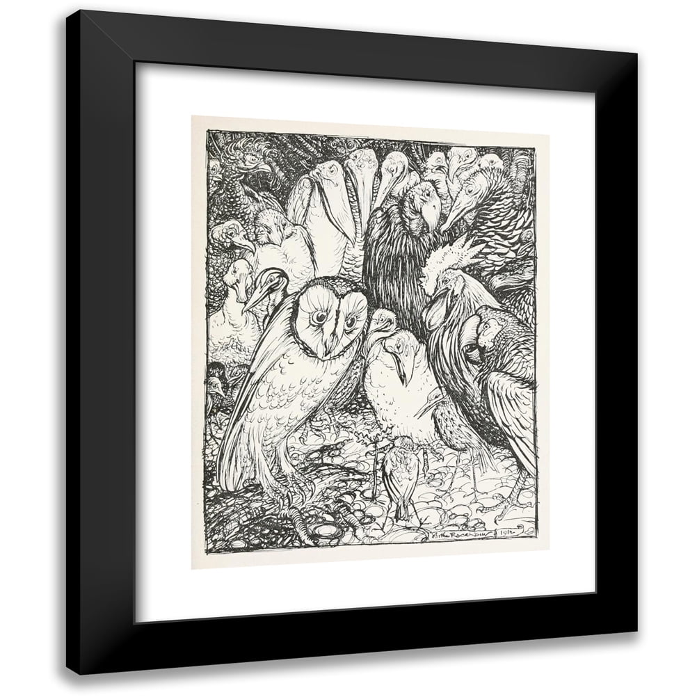Arthur Rackham 15x18 Black Modern Framed Museum Art Print Titled - The ...